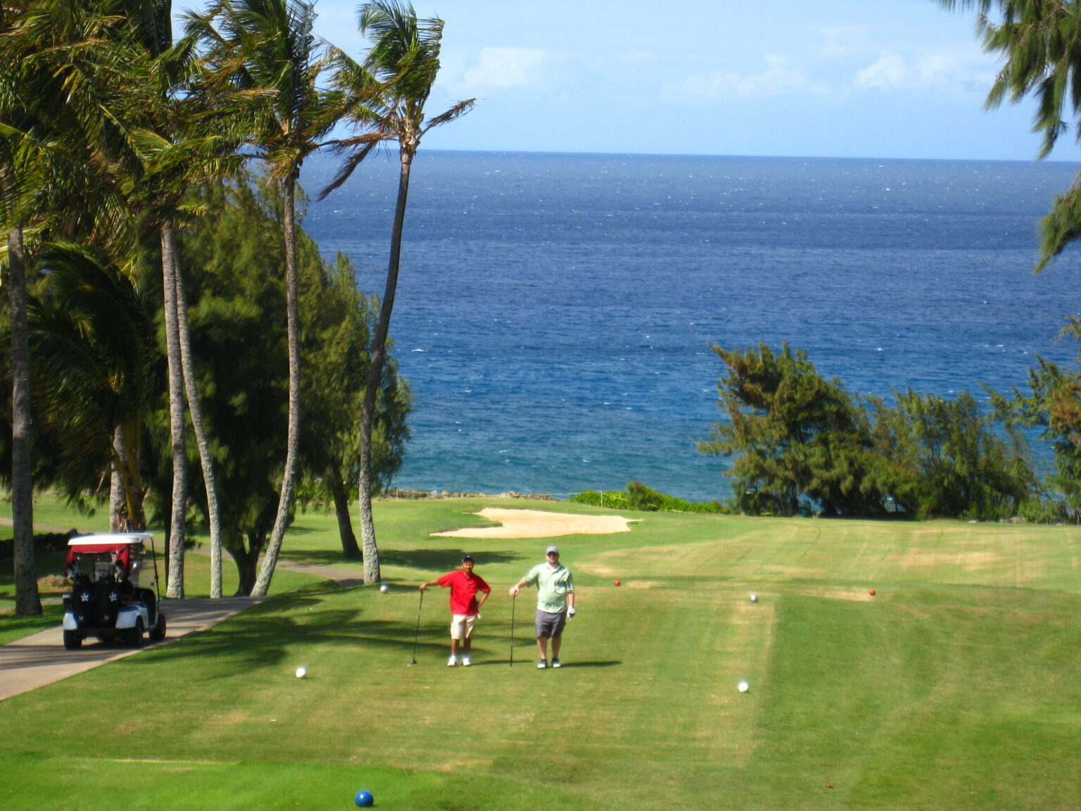 Kapalua Bay Shenanigans - SnowMan Golfer